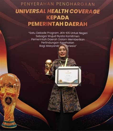 Bupati Kediri Raih Penghargaan Universal Healt Coverage Uhc Award 2024 Media Rakyat Post