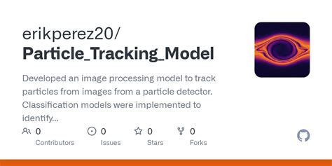 Github Erikperez Particle Tracking Model Developed An Image Processing Model To Track
