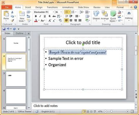 34 Setting Text Fonts In PowerPoint KAMIL