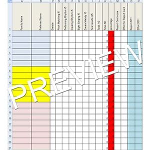 Master Excel Markbook Crescendo