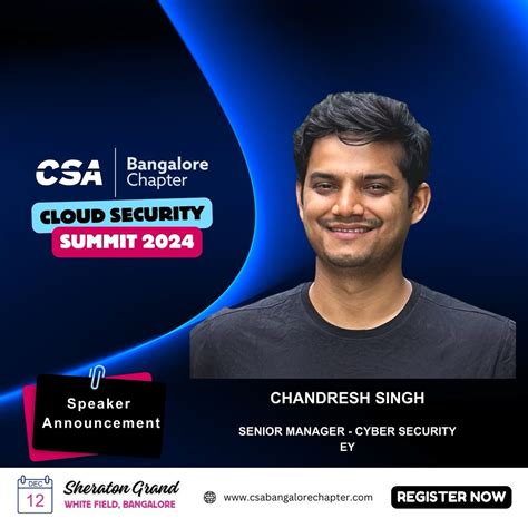 Cloud Security Alliance Bangalore Chapter On Linkedin Cloudsecuritysummit2024 Csabangalore