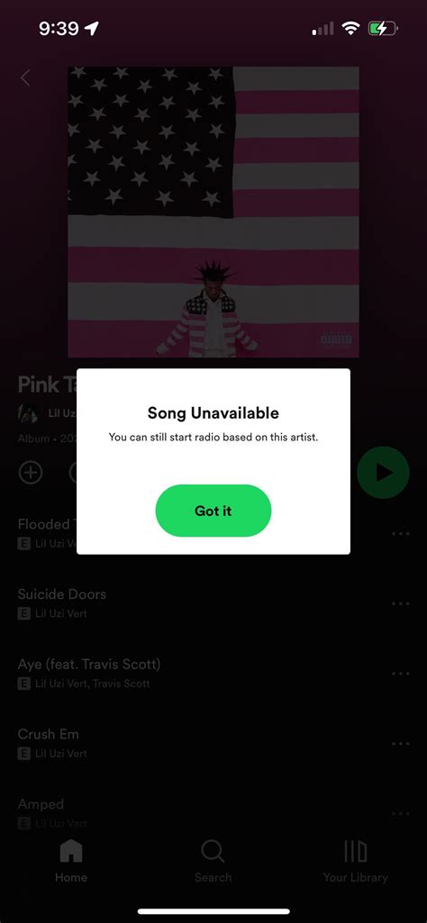 SPOTIFY SERVER CRASHED DUE TO PINK TAPE IG R Truespotify