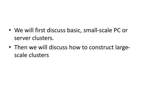 Ppt Chapter 2 Computer Clusters Powerpoint Presentation Free Download Id6086674