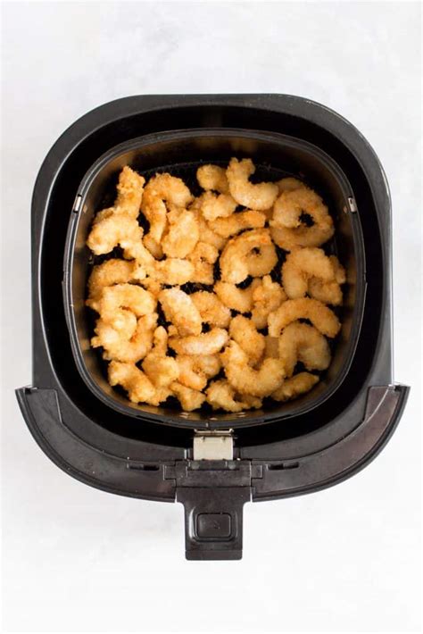 Air Fryer Popcorn Shrimp Frozen Breaded Popcorn Shrimp