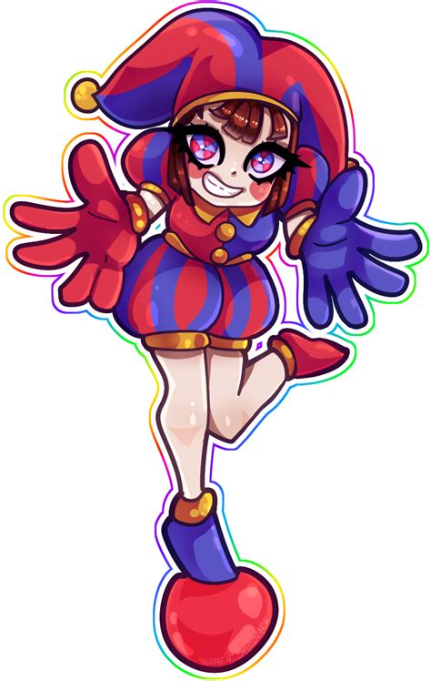 Tadc Fanart Pomni By Lizzyrascal On Deviantart