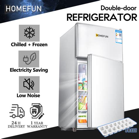 Homefun Mini Refrigerator Inverter Refrigerator With Freezer Hd Inverter 2 Door Small