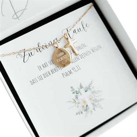 Taufgeschenk Für Mädchen Und Jungen Personalisiert Geschenkbox Taufe