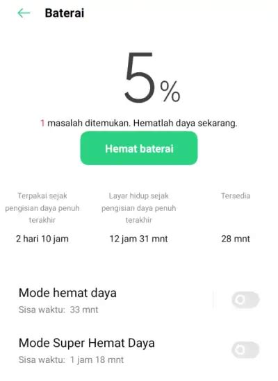 Cara Menghemat Baterai Hp Oppo Agar Bisa Awet Lama Droidsmile