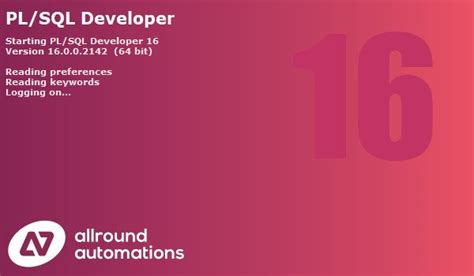 Allround Automations Pl Sql Developer 16 0 3 2156 Multilingual
