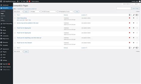 Styling Client Onboarding Form Sweepandgo