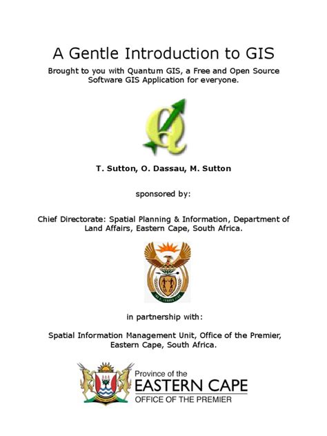 A Gentle Introduction To Gis Pdf Vertex Geometry Geographic Information System