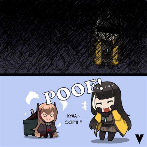 Ro And M Sopmod Ii Jr Girls Frontline Drawn By Variasii Danbooru