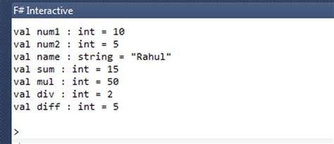 Introduction To F F Sharp