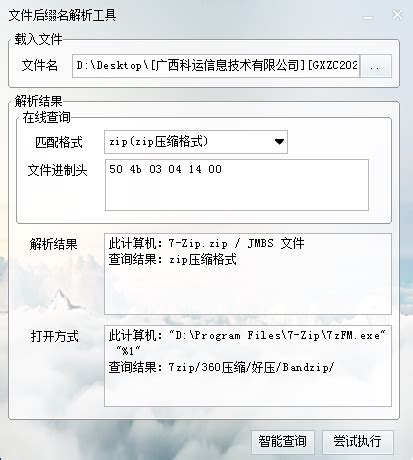 文件后缀名解析器 林雨沐风科技