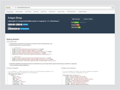 25 Awesome Angularjs Web Ui Framework Components Bashooka