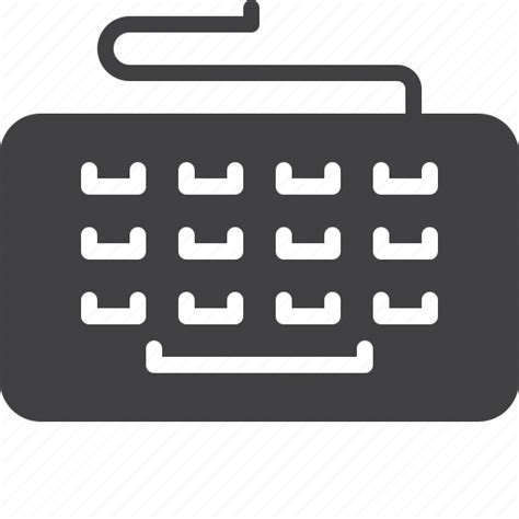 Computer Input Keyboard Typing Icon