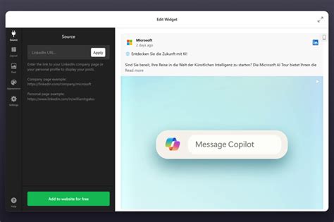 How To Add Linkedin Profile Html Code To Your Website