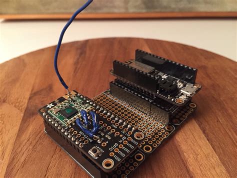 basic lora with feather m0 and bme280 dan treasure medium