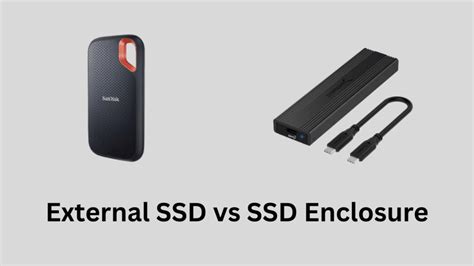 SSD Enclosure Vs External SSD Which One Is The Best