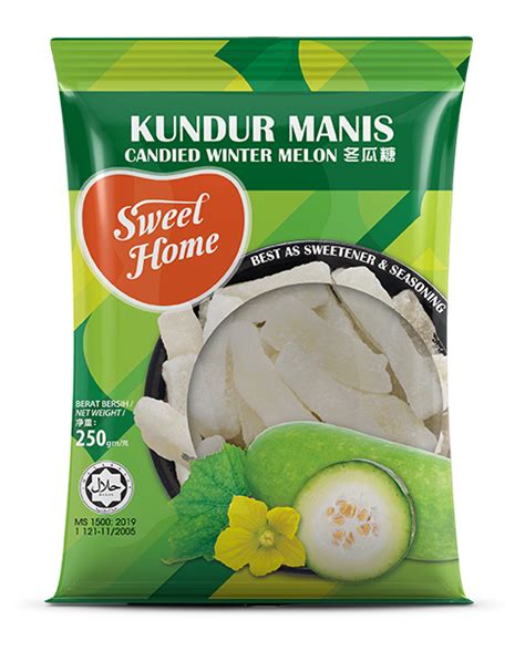 Premium Quality Candied Winter Melon Sweet Home