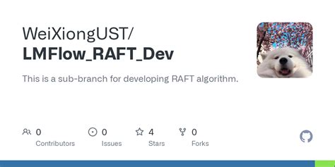 Github Weixiongust Lmflow Raft Dev This Is A Sub Branch For Developing Raft Algorithm