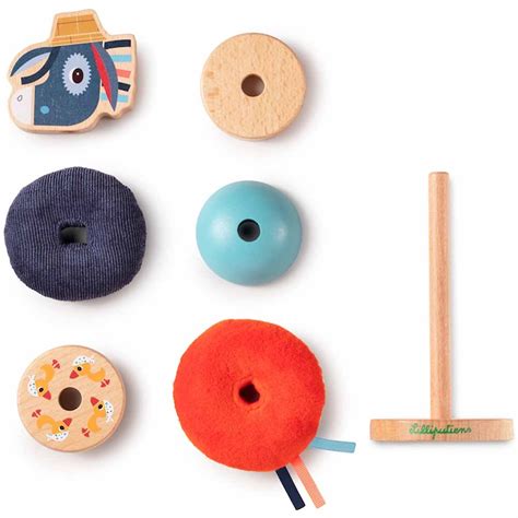 Пірамідка Lilliputiens Віслюк Ігнасій - ForYourBaby