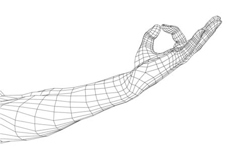 Hand Ok Sign Vector Vector Abstract Hand Vector Vector Abstract Hand Png And Vector With