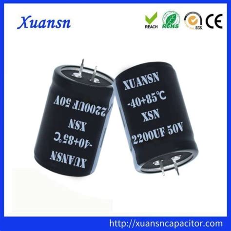 2200uf 50v Capacitor 2000hours Standard Electrolytic Capacitors