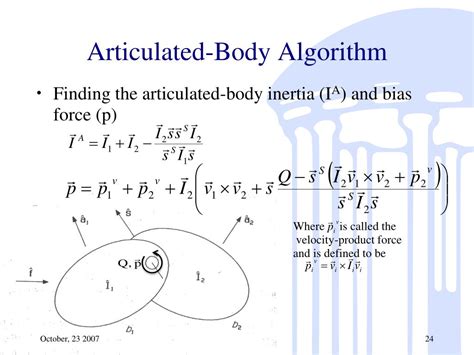 Ppt Articulated Body Dynamics The Basics Powerpoint Presentation