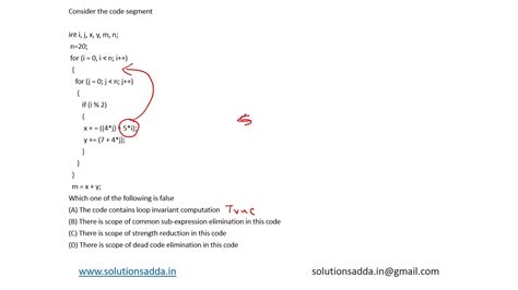 Isro 2017 Dec C Programming Problem Sol Solutions Adda Test