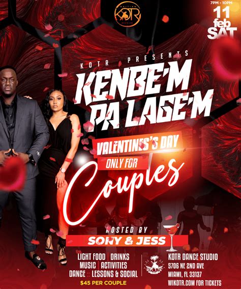 Miami Konpa Dance Workshop Vday Couples 1 Konpa Dance Studio