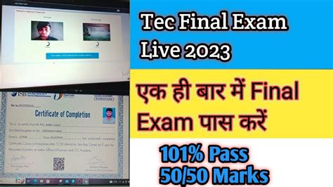 Tec Final Online Exam Live 2023 Tec Final Exam Questions And Answers 2023 Youtube