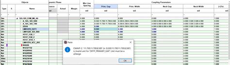 LMH1297 Allegro How To Set The Differential Pair Gap In Constraint