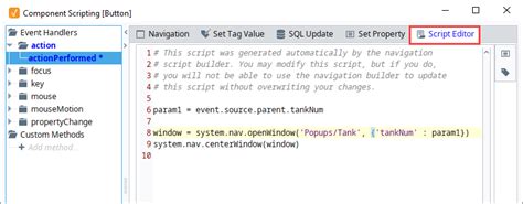 Script Builders In Vision Ignition User Manual
