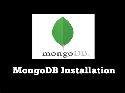 Learn 2 MongoDB Installation Mind Luster