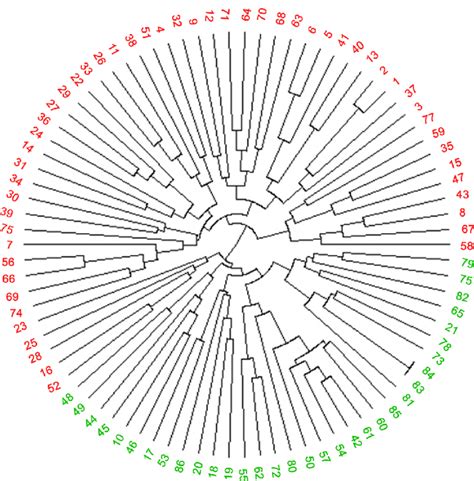 The Upgma Dendrogram Of 86 Fig Genotypes Generated With Ipbs Ssr Data