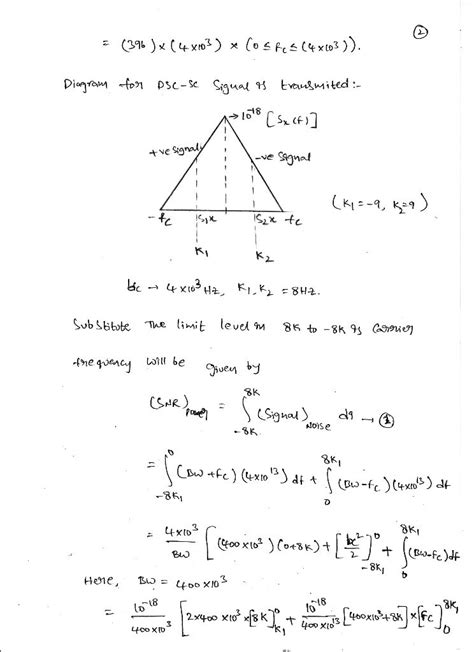Solved A DSC SC Modulated Signal Is Transmitted Over A Noisy Channel With Course Hero