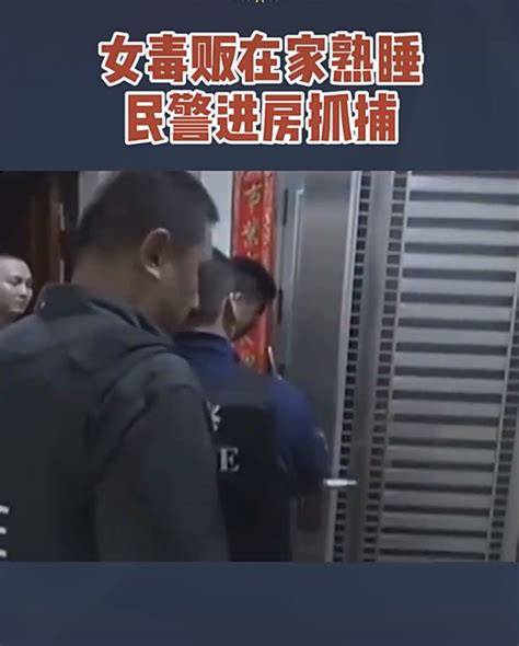 抓捕现场曝光女毒贩在家睡觉醒来身边全是警察家中一共搜出12公斤冰毒 腾讯新闻