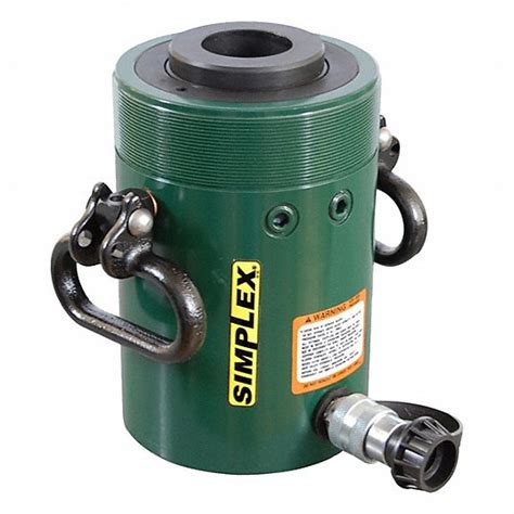 Simplex 20 Ton Nominal Capacity 6 1 8 In Nominal Stroke Lg Hollow Cylinder 825yp9 Rc206a