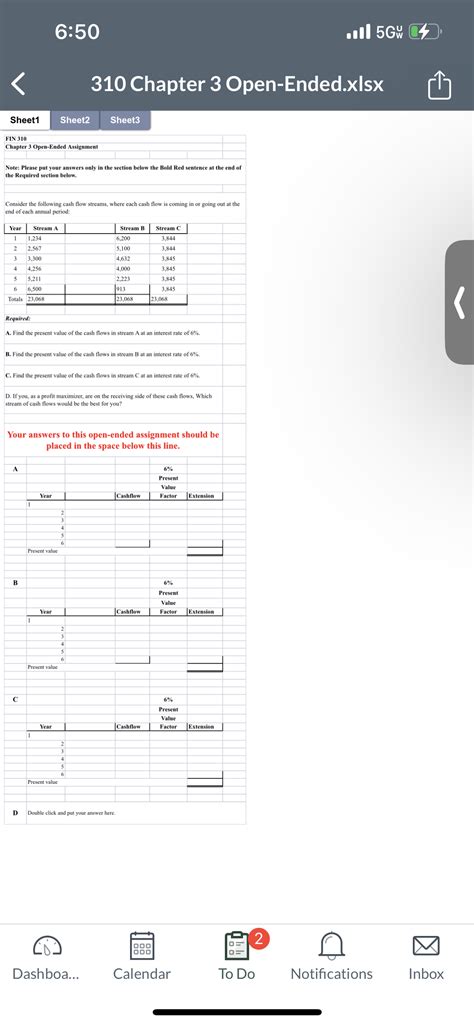 Chapter 3 Open Ended Assignment Note Please Put Your