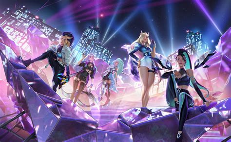 Kda All Out Akali Wallpapers Wallpaper Cave
