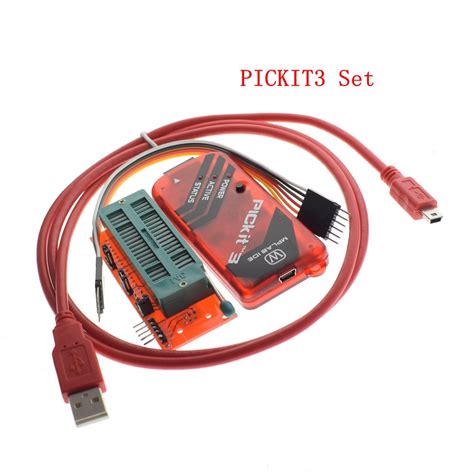 pickit3programmer offline programming pic microcontroller chip monopoly pic programmer adapter