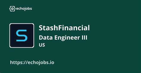Stashfinancial Is Hiring Data Engineer Iii Usd 114k 170k Us Machine