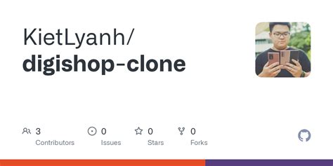 GitHub KietLyanh Digishop Clone