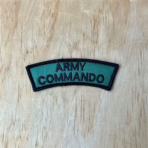 Army Commando Patch Nrg Crossfit Patch Norepgear