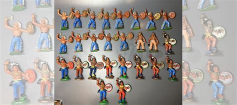 Индейцы фигурки гдр ковбои купить в Химках | Хобби и отдых | Авито