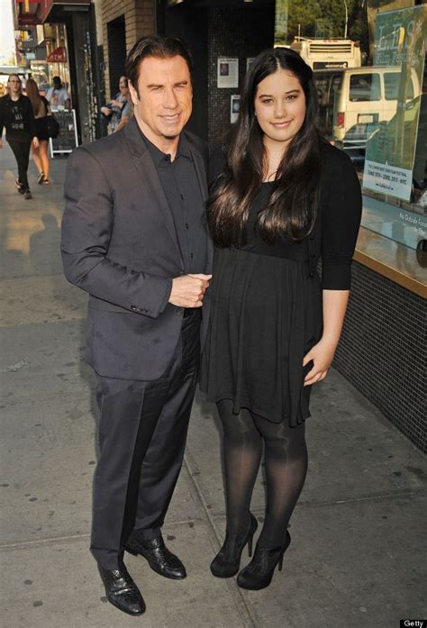 Ella Bleu Travolta Johns Daughter Joins Him At Movie Premiere Photo