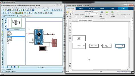 Sending Arduino Data From Proteus To Simulink Youtube