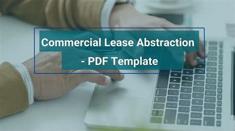 Pillars Of Commercial Lease Abstraction Template Occupier