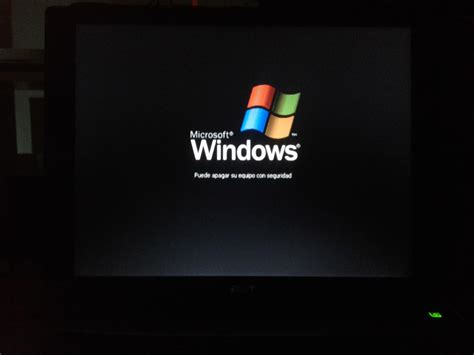 It Is Now Safe To Turn Off Your Computer R Windowsxp